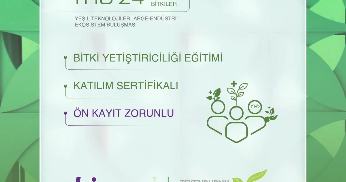 Zeytinburnu Tıbbi Bitkiler Bahçesi, BIOEXPO TAB'24 Etkinliklerine ...